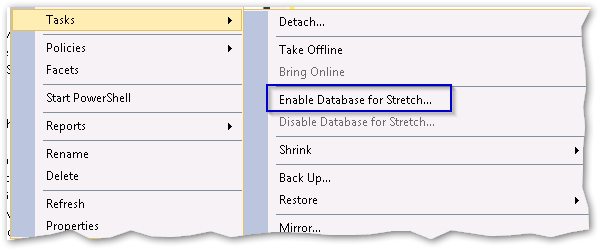 The DBAs guide to stretch database