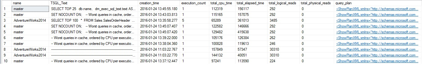 Searching the SQL Server query plan cache Searching the SQL Server query plan cache