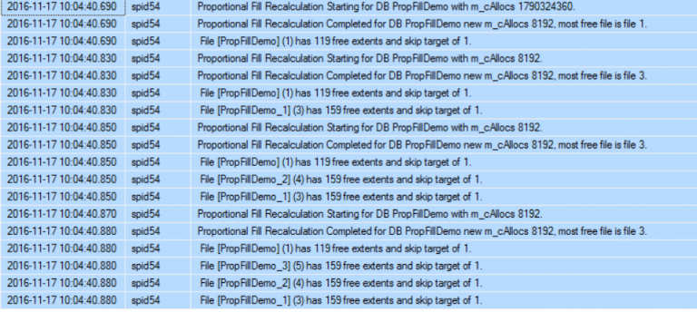 Understanding the SQL Server Proportional fill algorithm Understanding the SQL Server Proportional fill algorithm