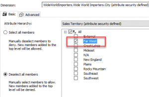 How to optimize the dimension security performance using partitioning in SSAS Multidimensional