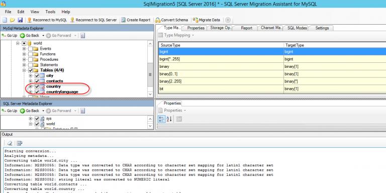 How To Migrate Mysql Tables To Sql Server Using The Sql Server Migration Assistant Ssma And Ssis