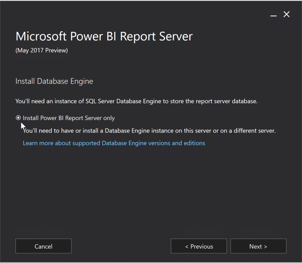 Reporting in SQL Server - Power BI Report Server