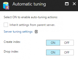 Performance tuning improvement for Azure SQL Databases