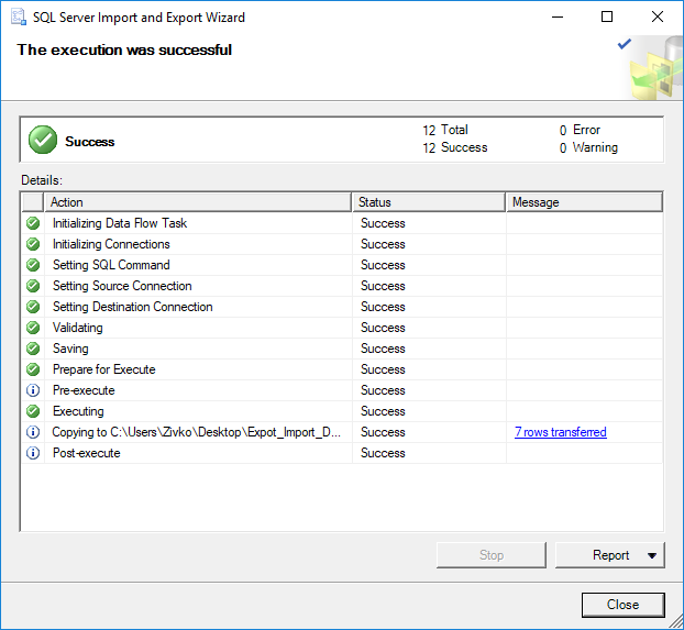 How To Export Data From SQL Server To A Flat File