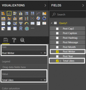 How to integrate Power BI to the Facebook Graph API