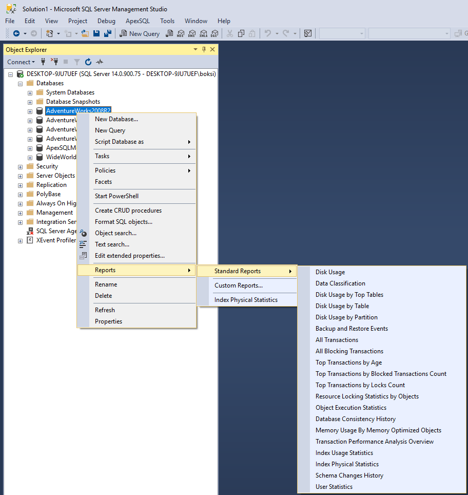 How to collect performance and system information in SQL Server
