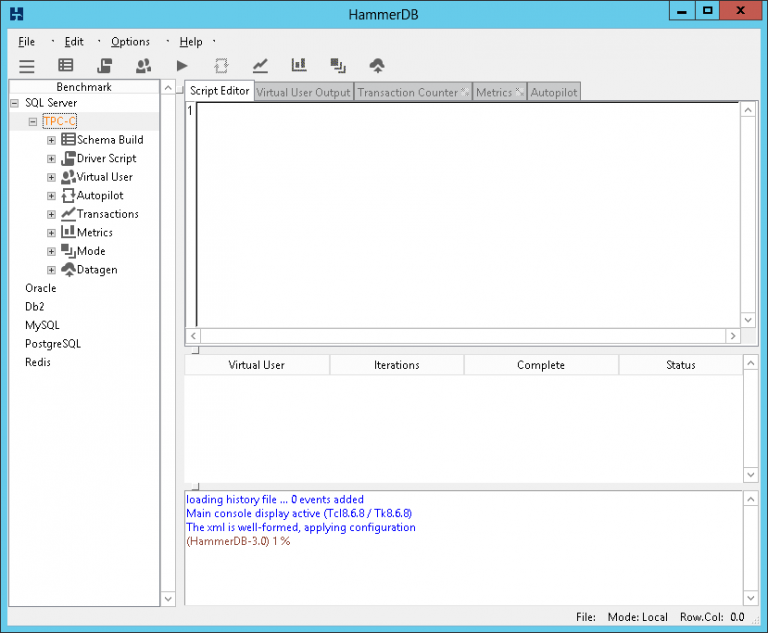 How to perform a performance test against a SQL Server instance