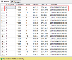 Overview of the SQL ROW_NUMBER function