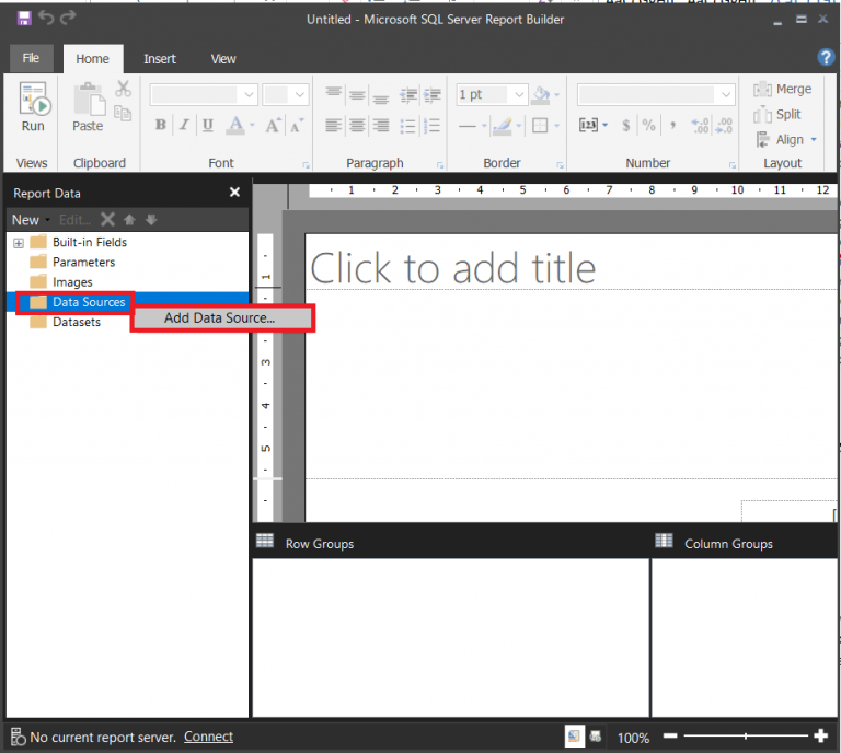 How to use JSON data in SSRS?