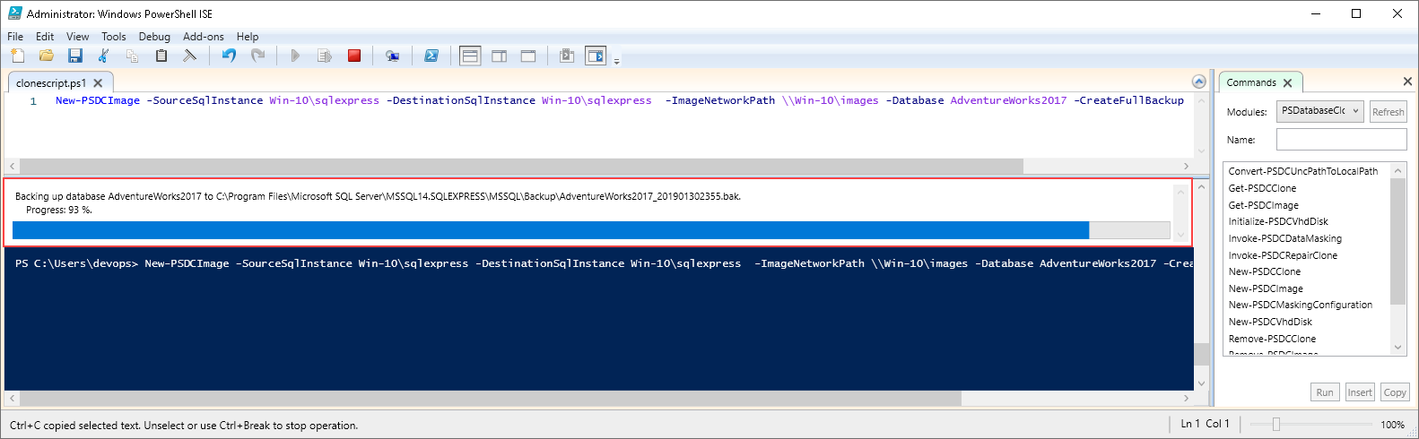 Sql Database Provisioning Via Database Clone Using Psdatabaseclone Powershell Module 7355