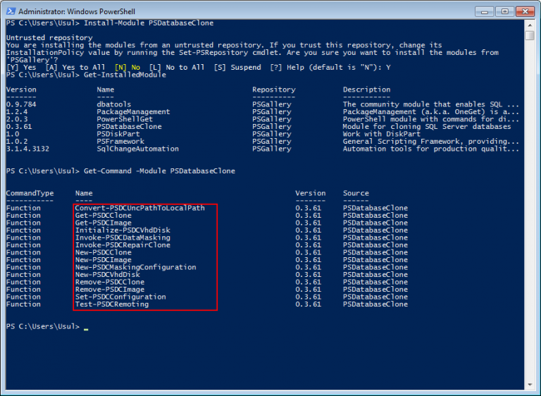 How To Setup Image Based Sql Server Database Provisioning With Psdatabaseclone 1987