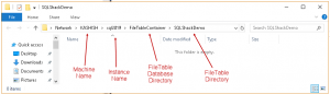 Managing Data in SQL Server FILETABLEs