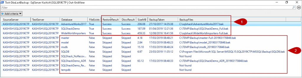 Validate Backups With Sql Restore Database Operations Using Dbatools