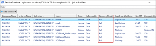Get SQL Database Details Using DBATools
