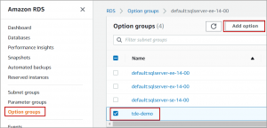 Transparent Data Encryption (TDE) in AWS RDS SQL Server