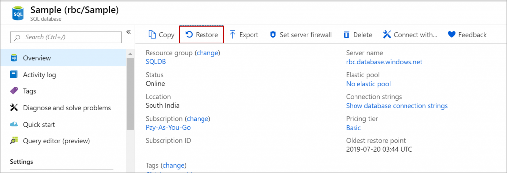 How To Configure Azure Sql Database Long Term Retention Ltr Backups