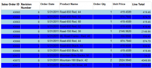Alternate Row Colors in SSRS