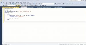 Sql Server Print And Sql Server Raiserror Statements
