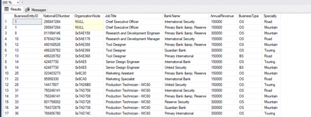 Filtering XML Columns Using XQuery In SQL Server