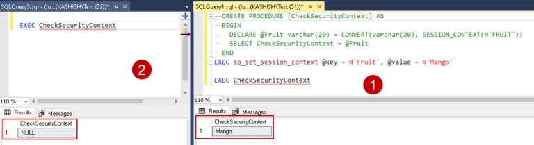 Sql Server Sessioncontext Function With Examples