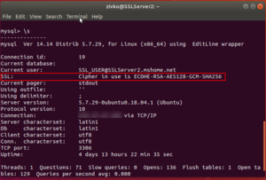 How to connect to a remote MySQL server using SSL on Ubuntu