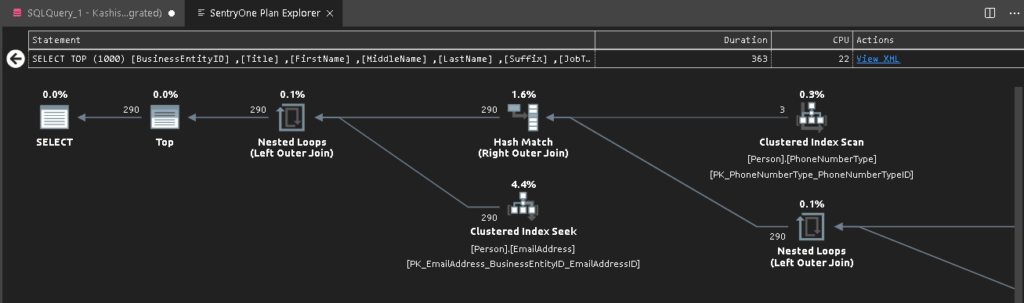 View Execution Plans in Azure Data Studio