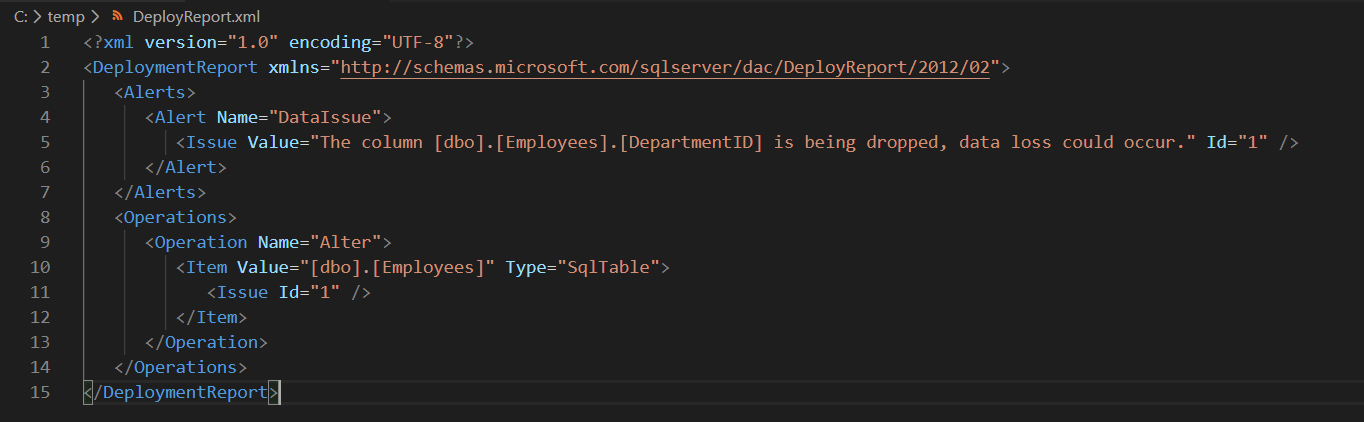 Exploring actions and tasks in the SQLPackage Utility