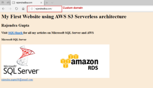 Launch a static website using AWS S3 buckets