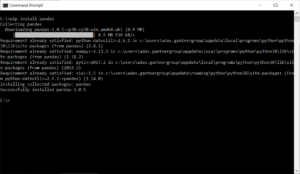 Getting started with Pandas in Python