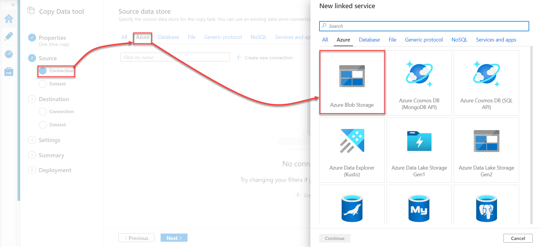 Copy Data Between Azure Data Stores Using Azure Data Factory