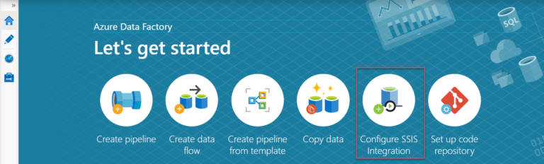 Run SSIS packages in Azure Data Factory