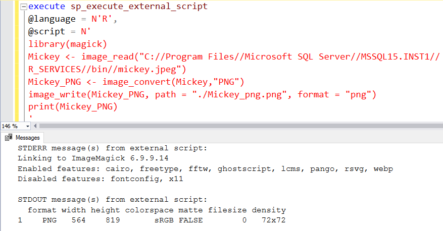 Working With Images In Sql Machine Learning Using R Scripts
