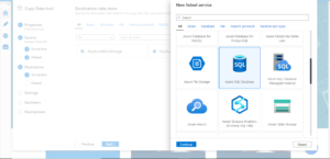 Import data into Azure SQL database from AWS Redshift