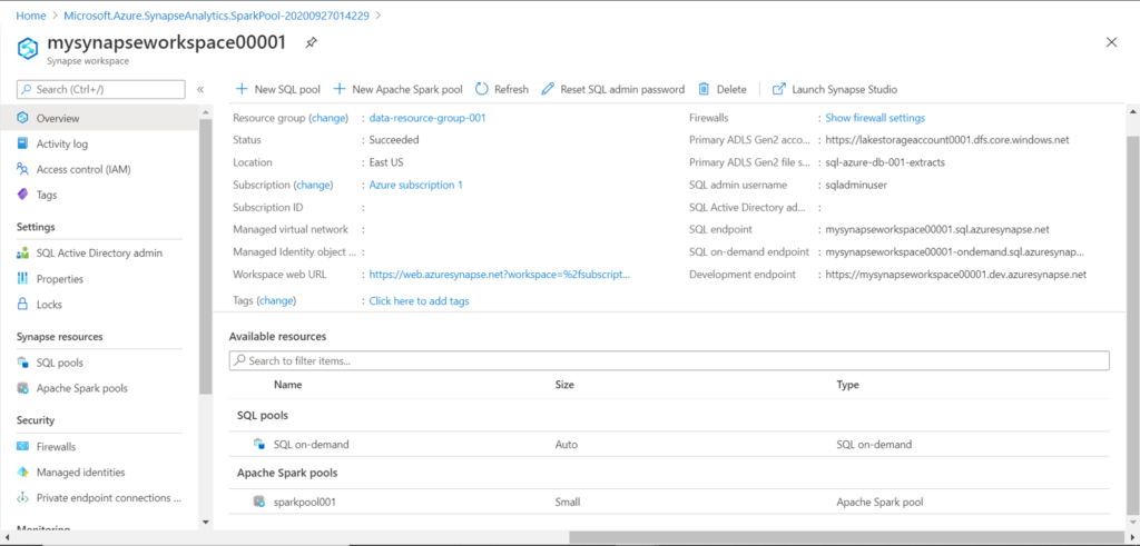 Working with Spark pools in Azure Synapse Analytics Working with Spark pools in Azure Synapse Analytics