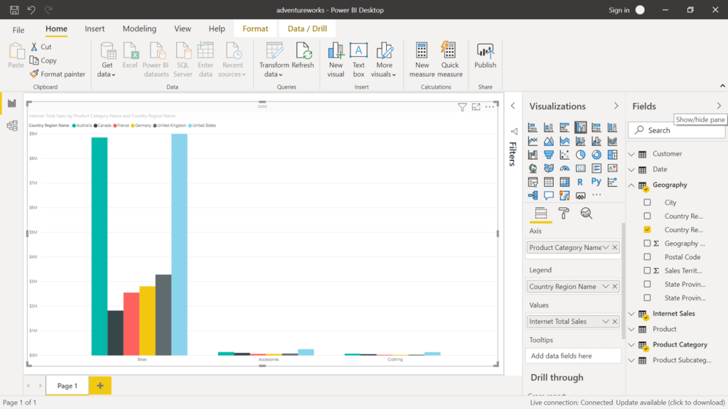 Explore Azure Analysis Services Model and Data