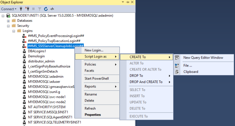 Moving The Ssisdb Catalog On A New Sql Server Instance 