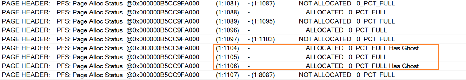 The ghost cleanup task for SQL Server Databases