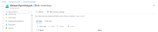 Tracking your inventory in Azure Blob Storage