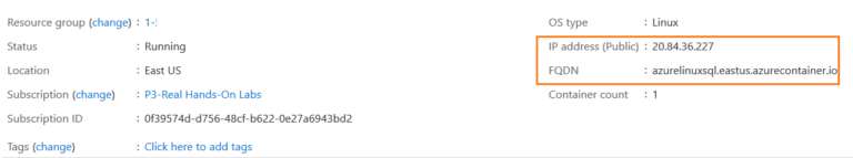 Setting up customized SQL Server images using Azure Container Registry and Azure Container Instances