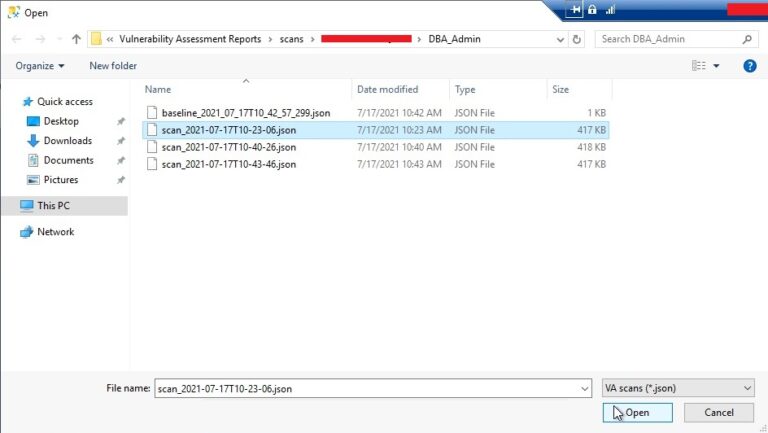 Database Security Testing Using Sql Server Vulnerability Assessments