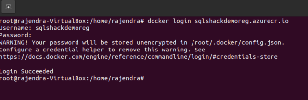 Setting up customized SQL Server images using Azure Container Registry and Azure Container Instances