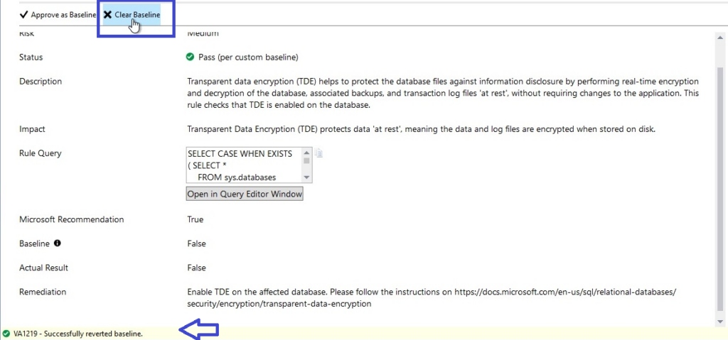 Database Security Testing Using Sql Server Vulnerability Assessments