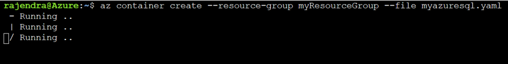 Deploying Azure Container Instances Using Yaml