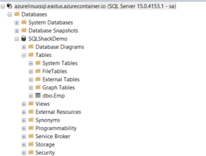 Setting up customized SQL Server images using Azure Container Registry and Azure Container Instances
