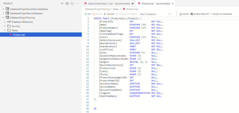 Deploy SQL Database projects using Azure Data Studio