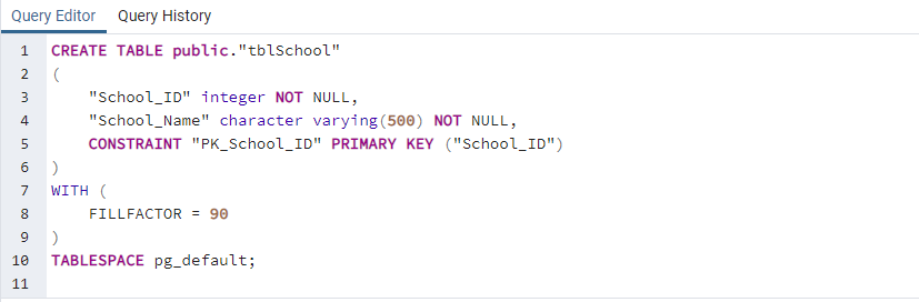 List ndeaproape Clip Fluture Postgresql Create Table Schema 