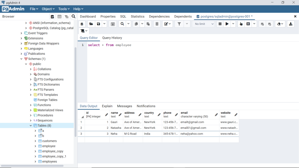 Working with views in Azure Database for PostgreSQL