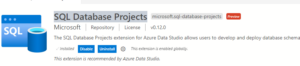 Deploy SQL Database projects using Azure Data Studio