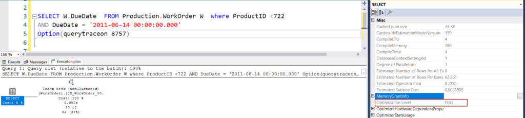 SQL Server Database Parameterization option and its Query Performance effects