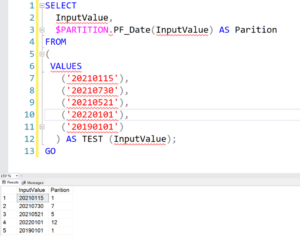 Table Partitioning in Azure SQL Database